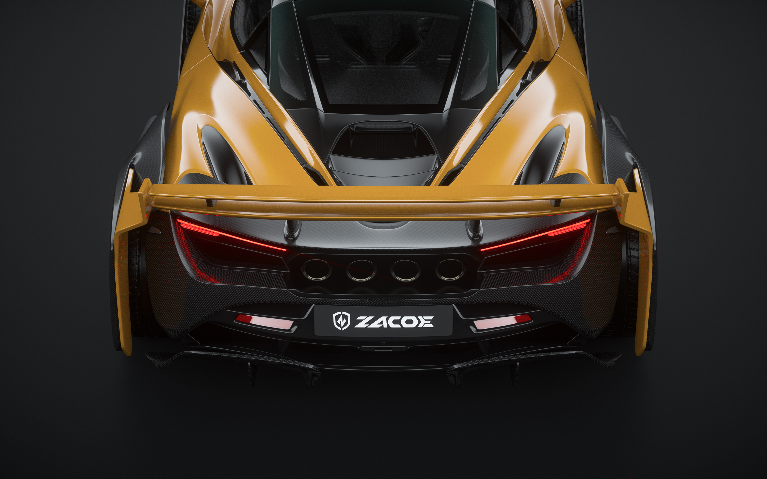 McLaren 720S Body kit Carbon Fiber ZACOE